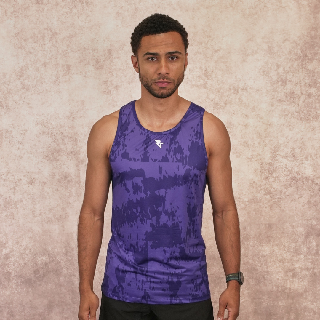 Men's Purple LightSpeed Performance Running Vest – RunThrough Kit